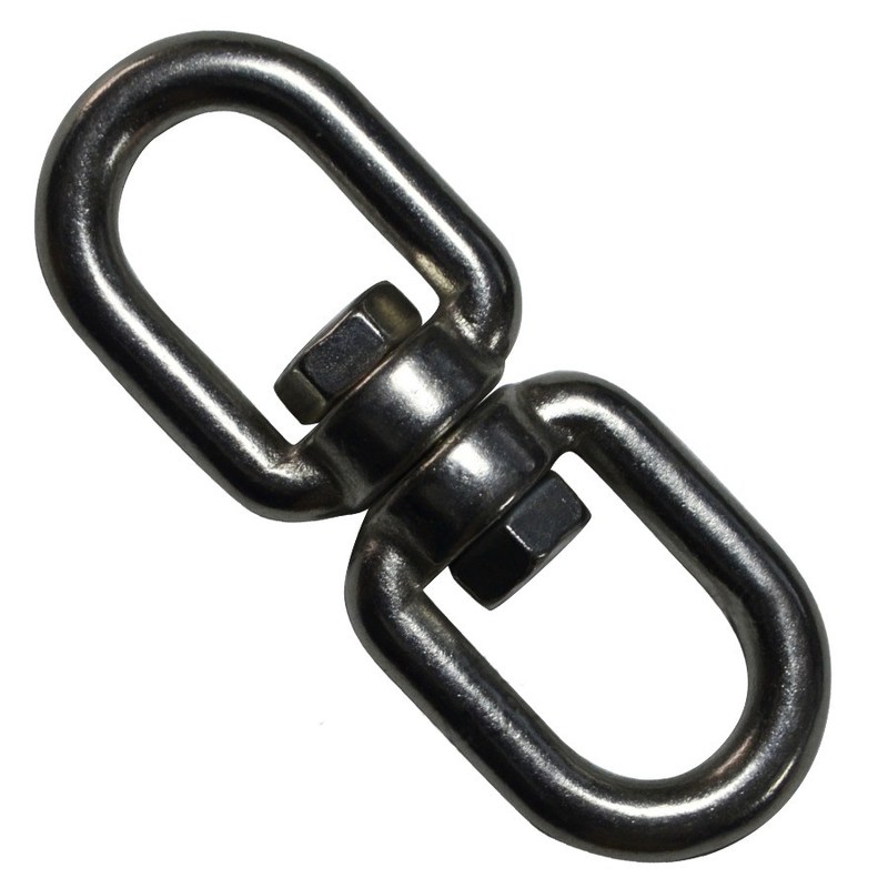 Wire Rope Fittings Eye Eye Swivel Carabiner Swivel Snap Hook Torque ...