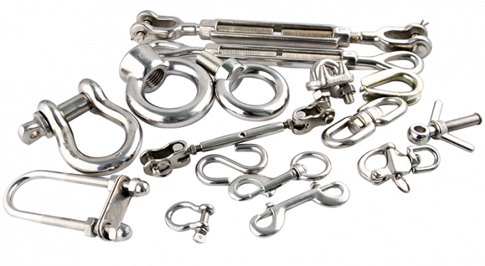 Electricity Eye Jaw Rigging Hardware Chain Double Ended Snap Swivel Chain