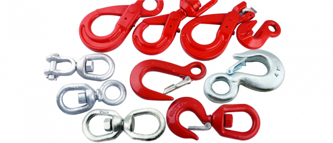 Electricity Eye Jaw Rigging Hardware Chain Double Ended Snap Swivel Chain